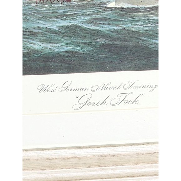 Wilton Industries | Art | West German Naval Training Ship Gorch Fock ...